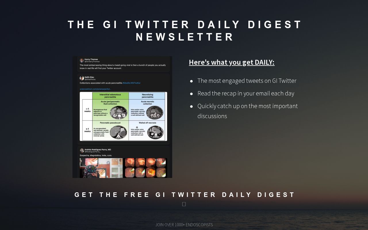 GI Twitter Daily Recap